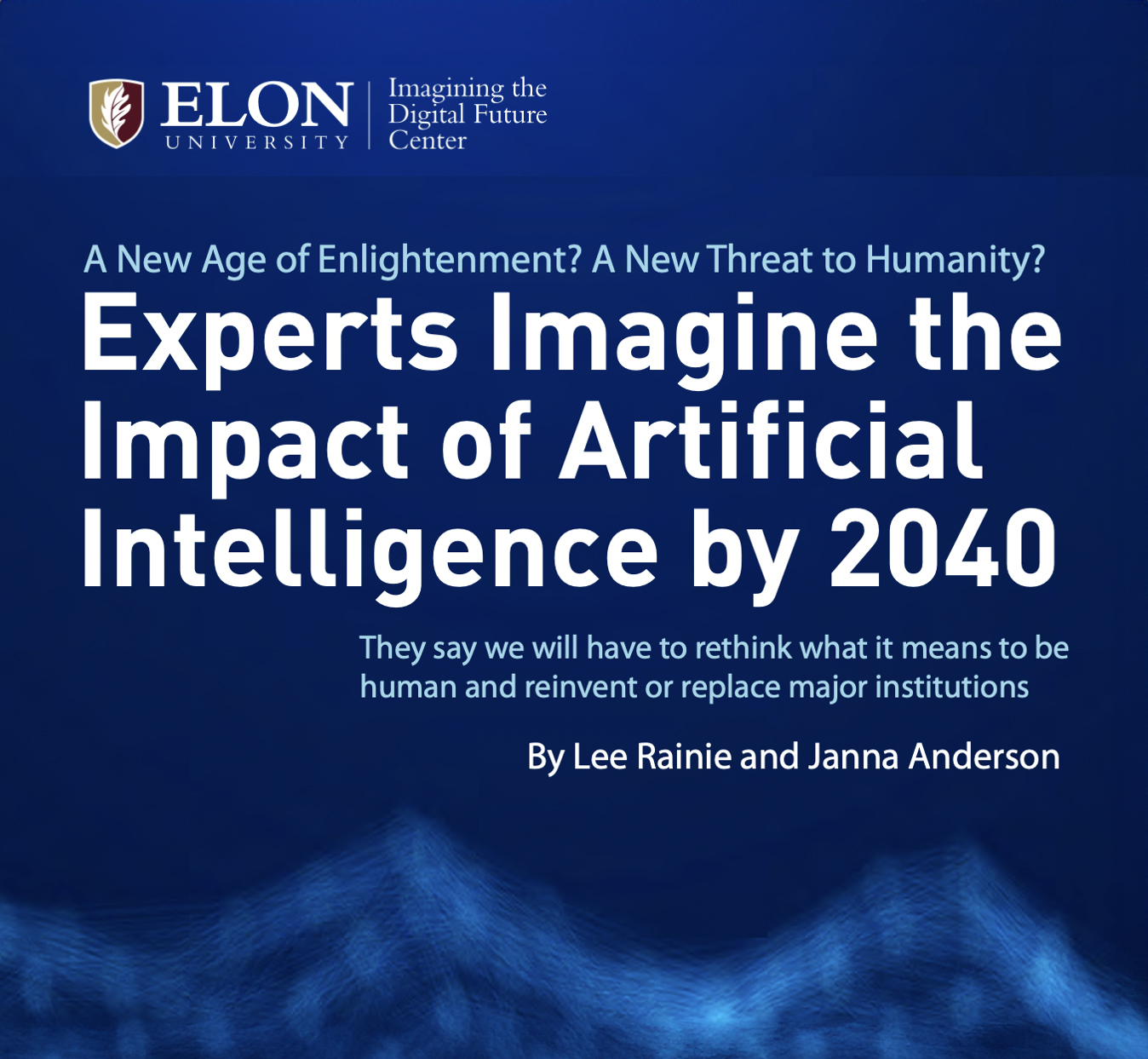 Research methodologies and topline findings: 'The Impact of AI by 2040' - Imagining the Digital ...