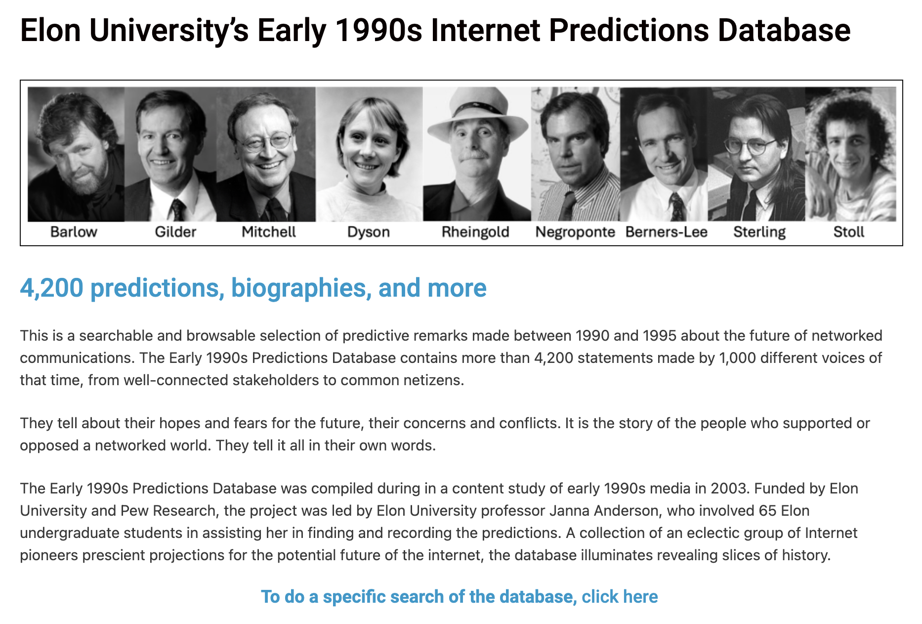 About the Imagining the Digital Future Center - Imagining the Digital Future Center